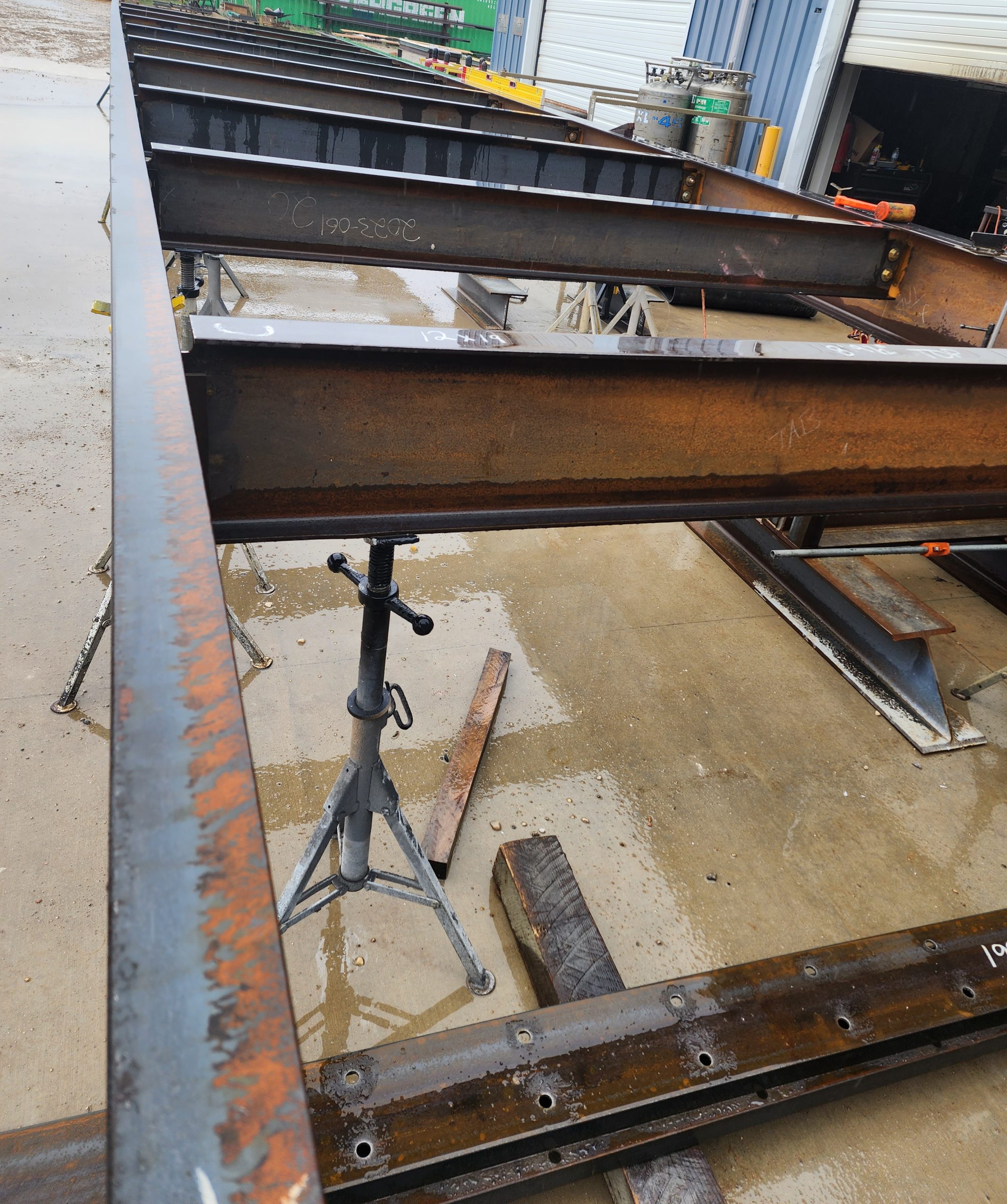 Custom Deck Frame - Reeb Welding